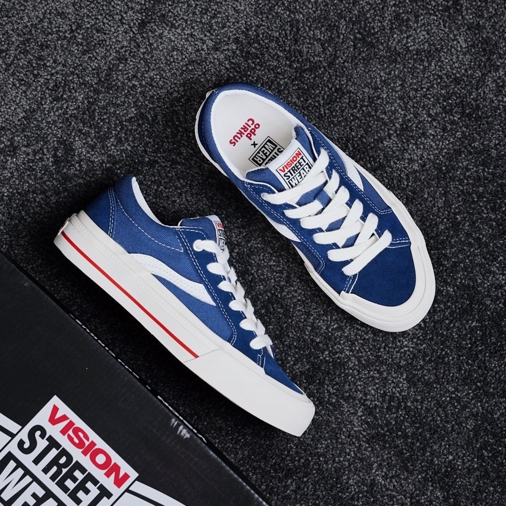 4 colors Vision Street Wear X Odd Cirkus co-branded thick sole stacked ...