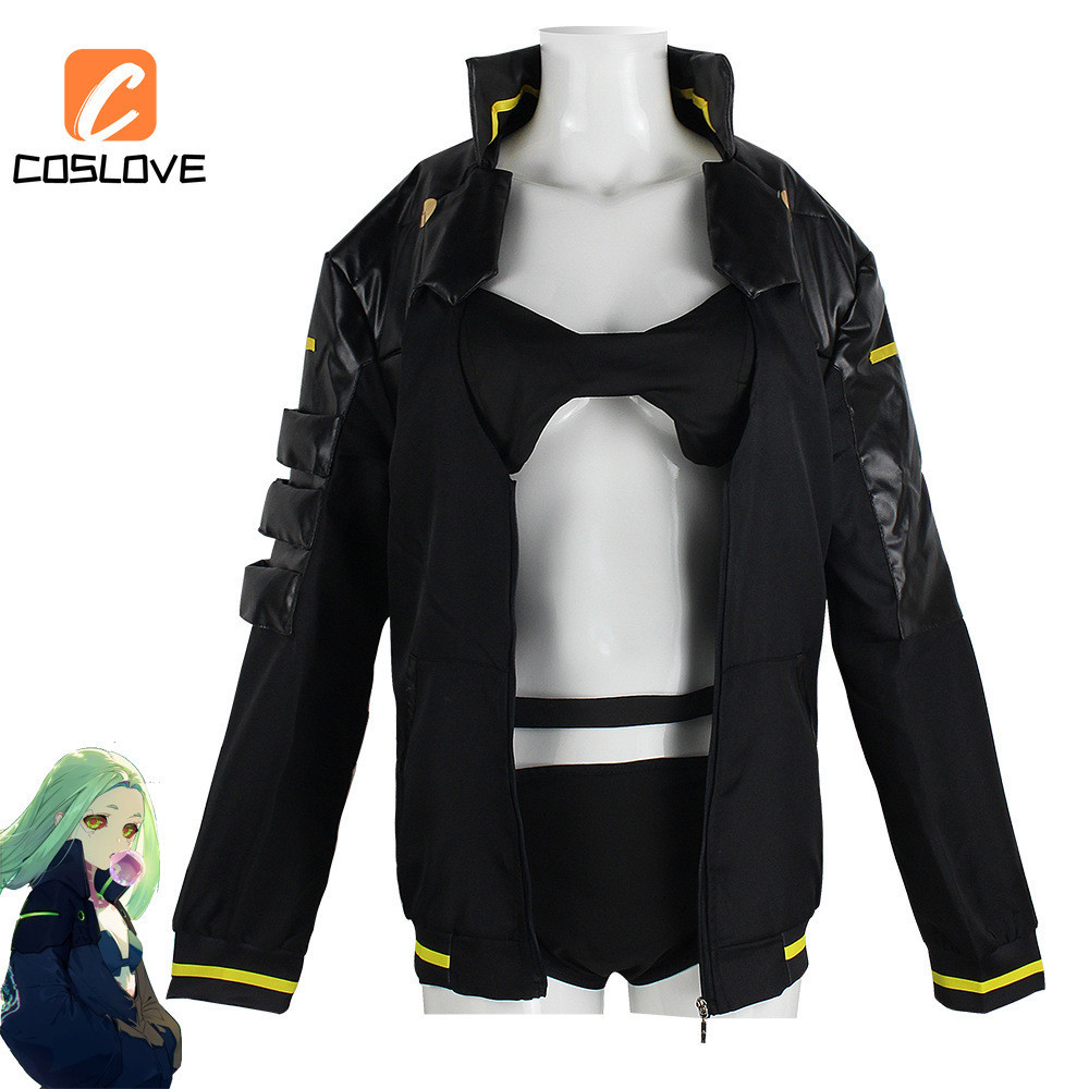 Anime Cyberpunk Edgerunner Rebecca Cosplay Clothing Full Set Costume ...