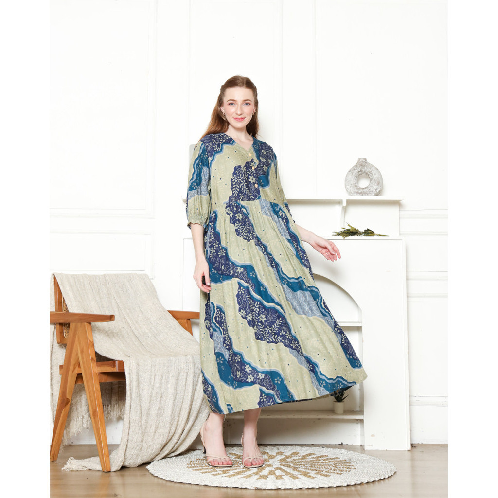 Hanna KANTING JumbO Negligee Princess Dania's Homedress | Shopee Malaysia