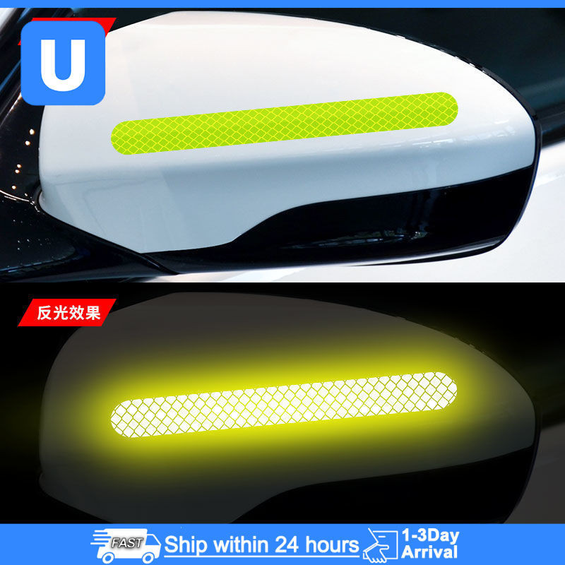 Vehicle accessories external reflex tape reflective car sticker ...