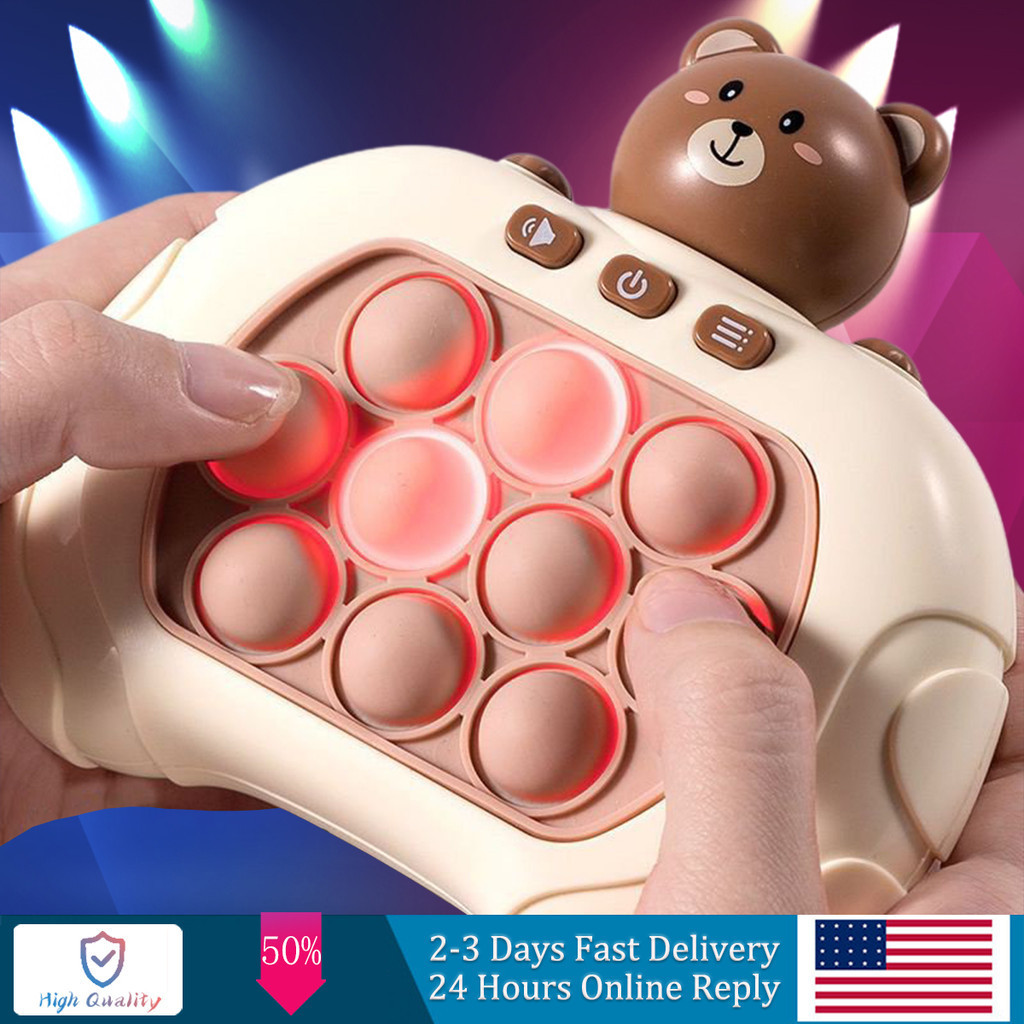 Quick Push Game Sensory Toy Third Generation Gopher Game Machine ...