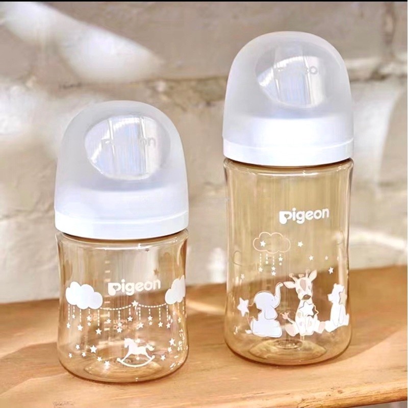 Newest design PiPigeon 3.0 generation bottle Cottoli PPSU wide neck botol susu 160&240ML Anti ...