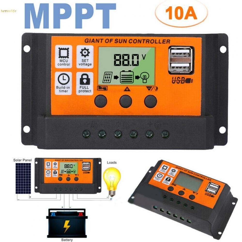 MPPT PWM Solar Charge Controller Universal Fitment Solar Panel Battery Regulator | Shopee Malaysia
