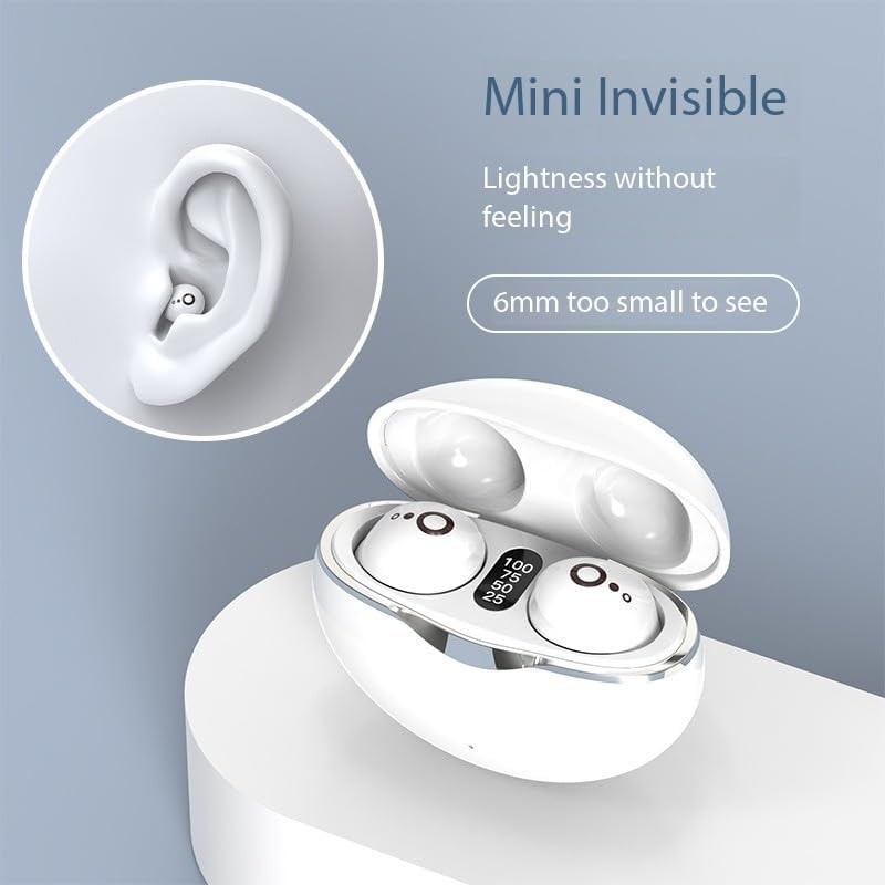 Smallest Invisible Hidden Earbuds for Work Wireless Bluetooth Micro ...