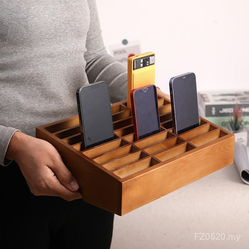 Storage Storage Rack Office Storage Box Conference Mobile Phone Card ...