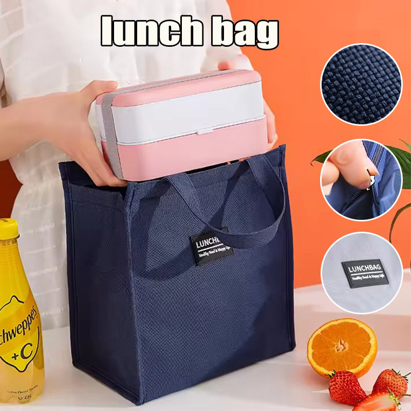 Large lunch box bag Thermal Food Lunch Reusable Lunch Box Bag for Kids ...