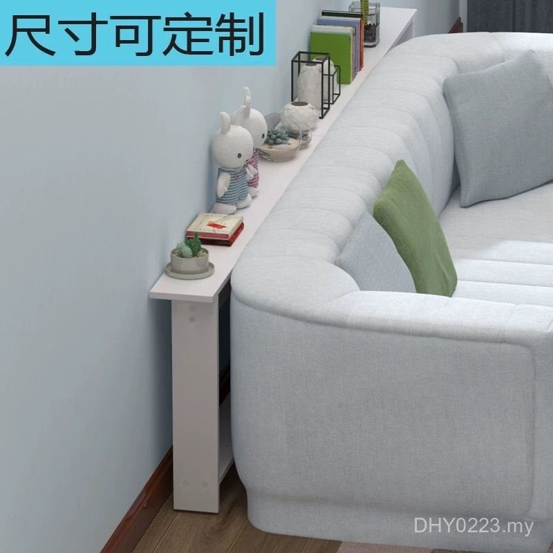 Floor Long Room Narrow Shelf Behind Sofa Bedside Living Room Shelf ...