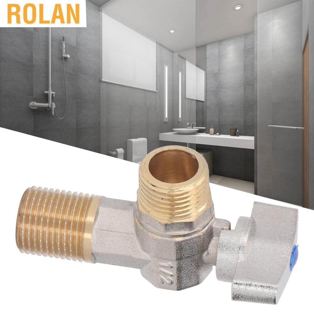 Rolan Stainless Steel Angle Valve Faucet Wash Basin Angled Water ...