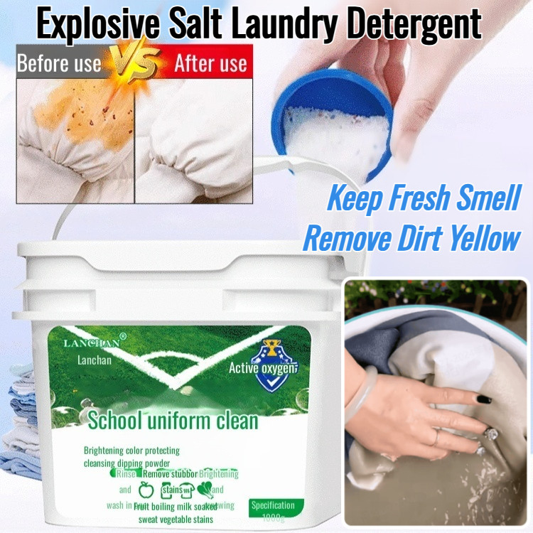 【HOT SALE】[Great Value Bulk Pack]School Uniform Cleaning Explosive Salt ...