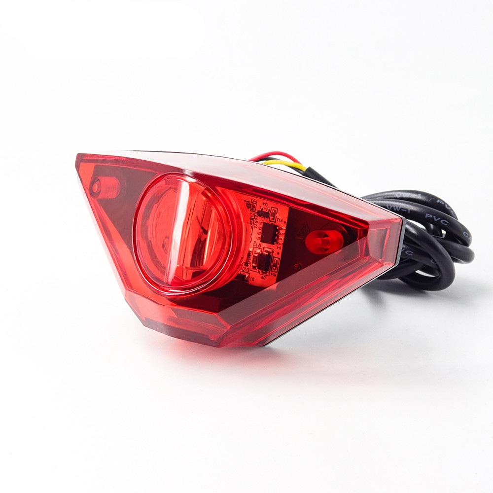 Ebike Brake Rear Light Electric Bicycle Tail light Input DC6V 12V 24V ...