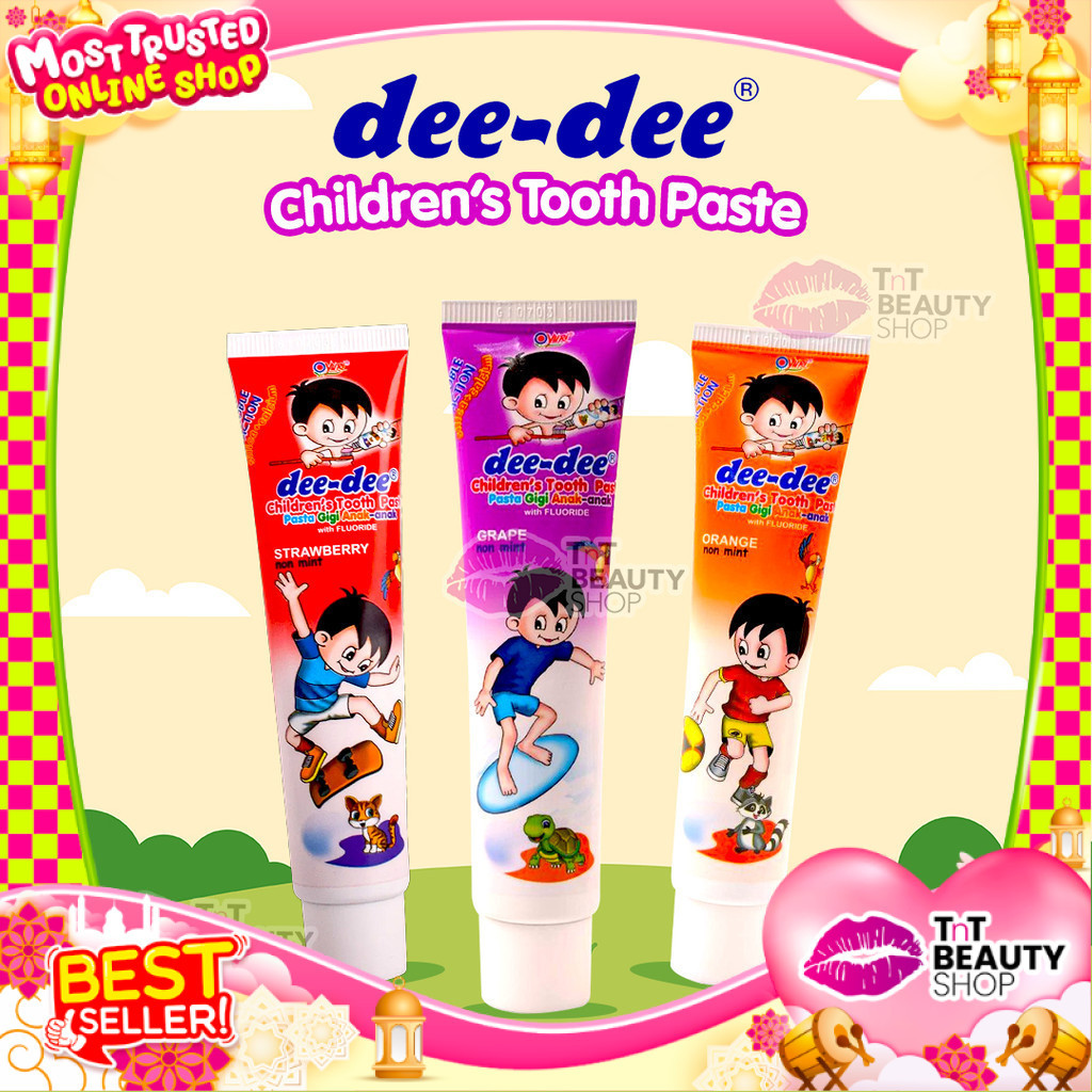Dee-dee Kids Children's Toothpaste Odol 50 grams Dee Dee | Tnt Beauty ...