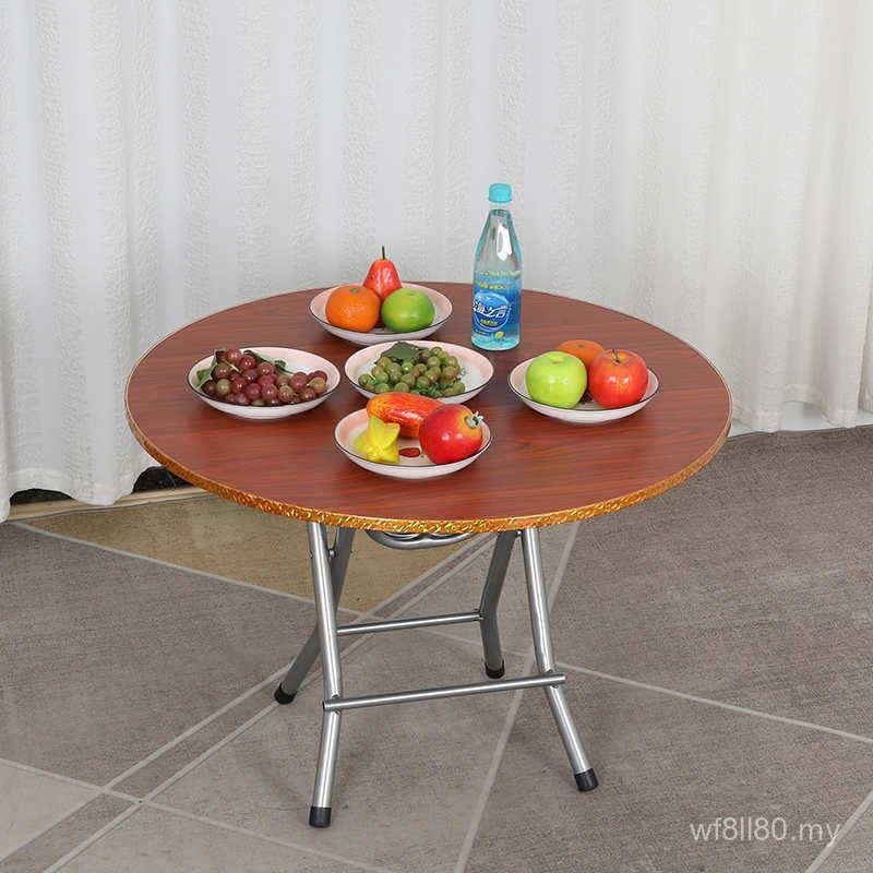 Meja Makan Meja Bulat Kecil Mudah Rumah Meja Lipat Bulat Ruang Tamu ...
