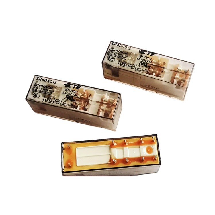 Schrack Taike SR4D4012 Elevator Safety Relay 10 Pins 12VDC 8A 250VAC ...
