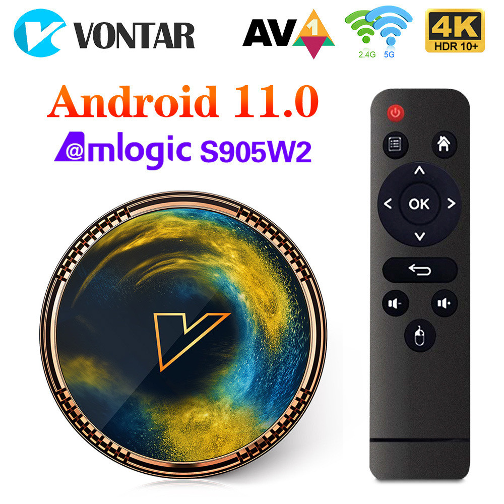 VONTAR X2 Smart TVbox Android 11 Amlogic S905W2 Dual Band | Shopee Malaysia