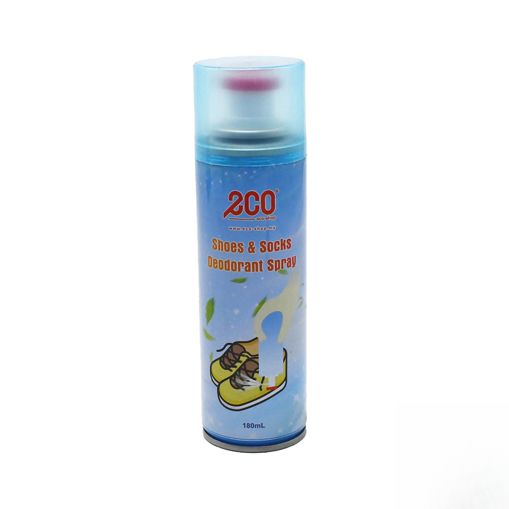 Eco Shop Shoes And Socks Deodorant Spray 180ml | Shopee Malaysia