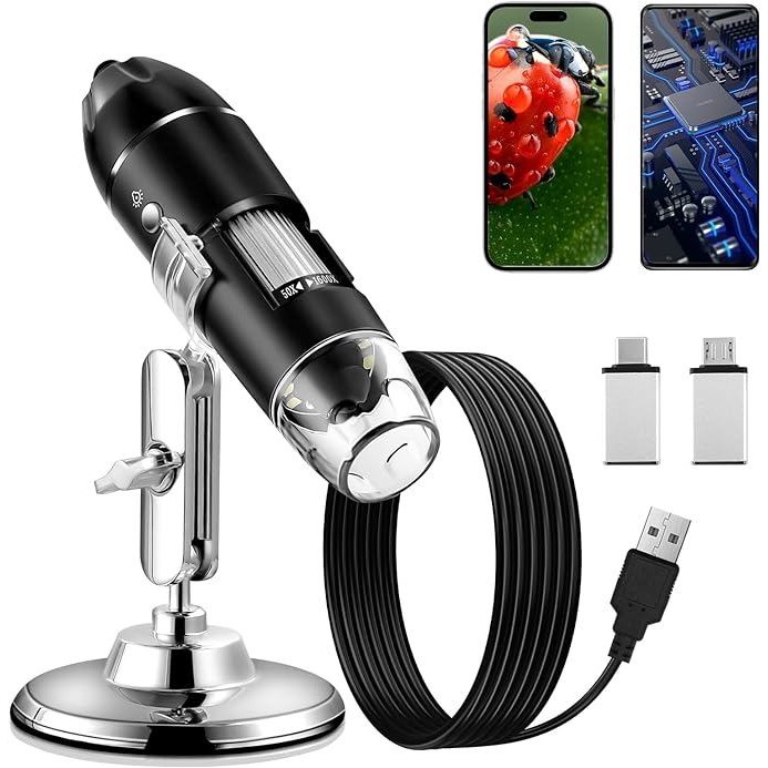 Usb digital microscope Camera, high resolution lens mini microscope ...