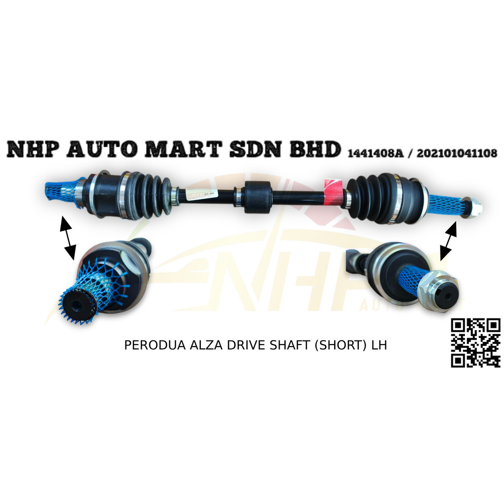 PERODUA ALZA 1.5 (2009 ~ 2020) DRIVE SHAFT Produk Baru | Shopee Malaysia