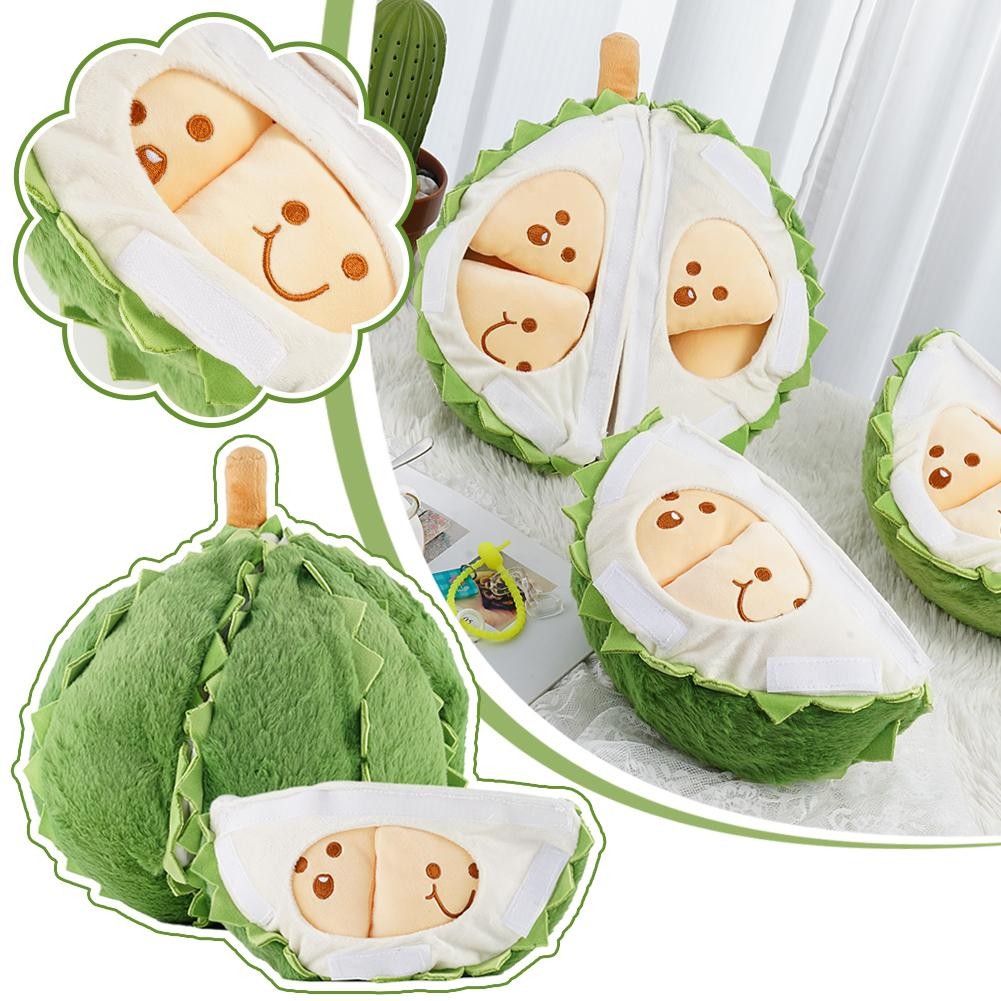 Gratitude Durian Doll Plush Durian Doll Decompression Tearable Gift ...