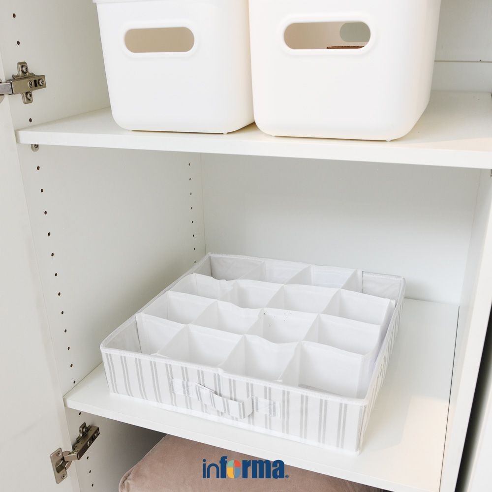 Informa 40X40X9 cm Anton Drawer Organizer 16 Compartments Divider ...