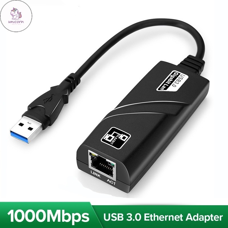 UN High-speed Type-C USB 3.0 To RJ45 Gigabit LAN Network Adapter 10 ...