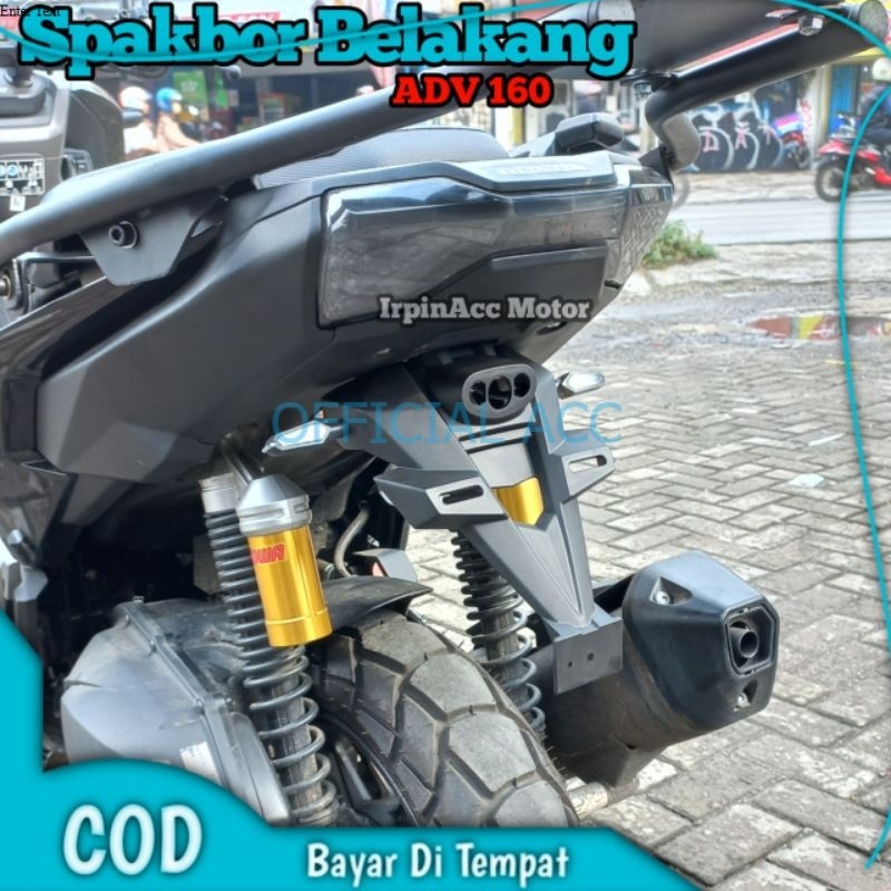 Rear Fender PNP ADV 160 Rear Fender Honda adv 160 Plus Reflector ...