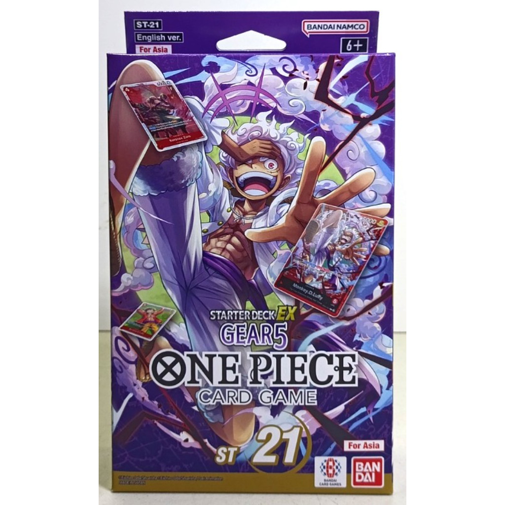 One Piece Card Game Starter Deck EX -GEAR 5- ST-21 (English) | Shopee Malaysia