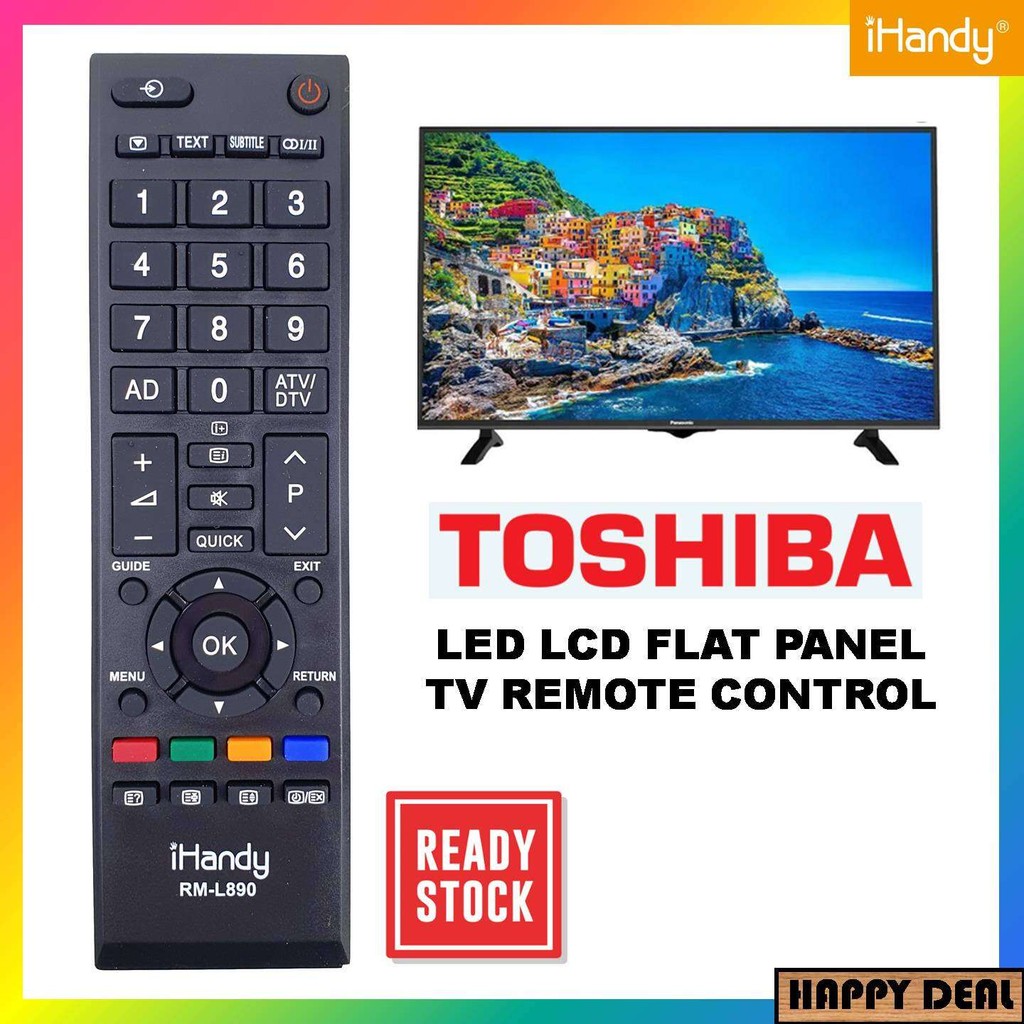 Toshiba Led Lcd Tv Remote Control Replacement Ihandy Rm L890