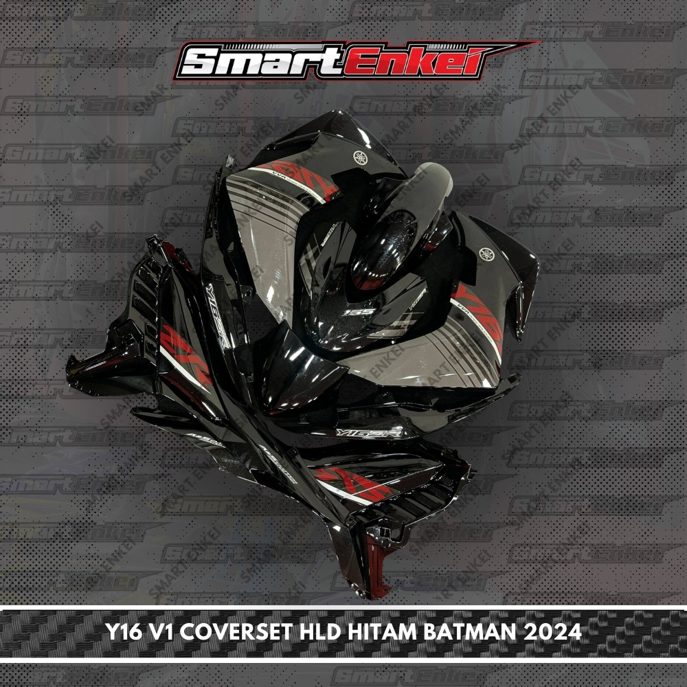 Y16 V1 COVERSET HITAM BATMAN 2024 HLD | Shopee Malaysia