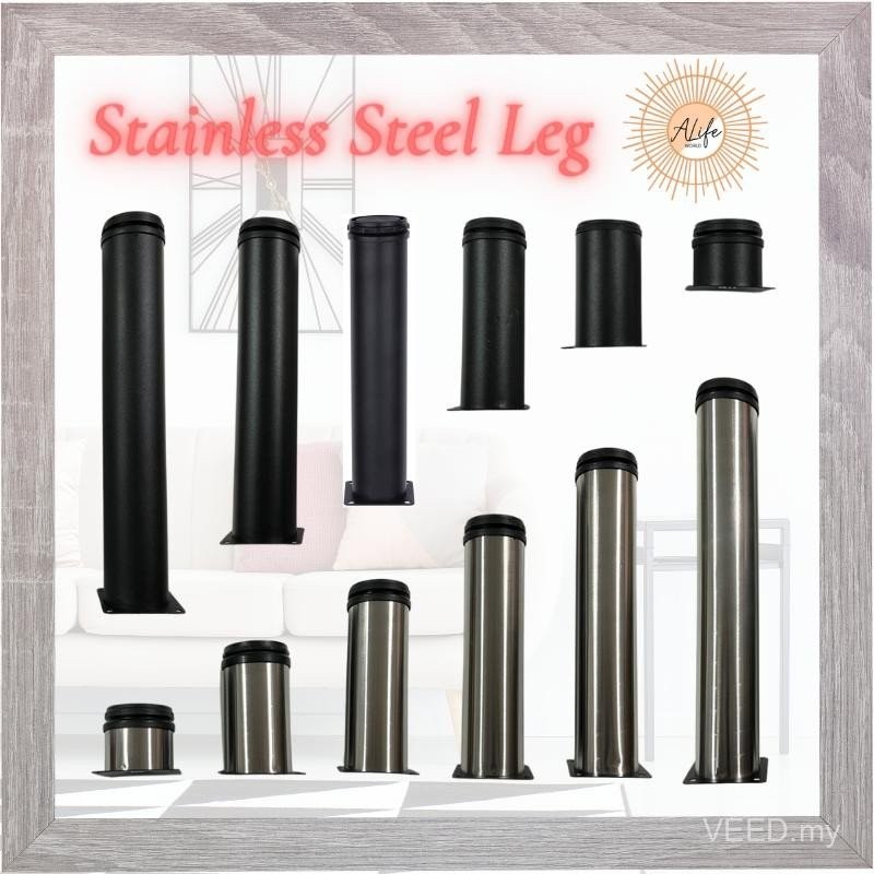 ALife World Stainless Steel Adjustable Leg Kaki Sofa kaki katil Kerusi ...