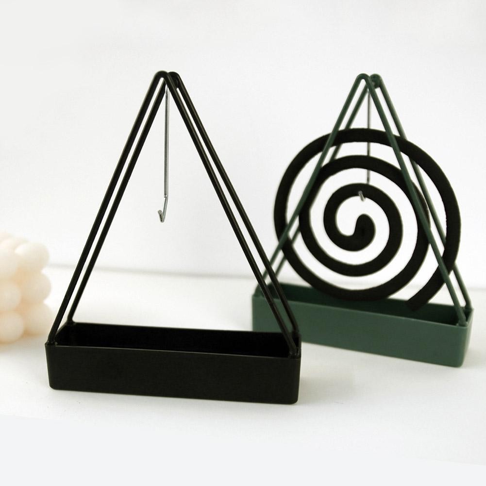 Triangle Mosquito Incense Rack Creative Iron Incense Bracket Plate ...