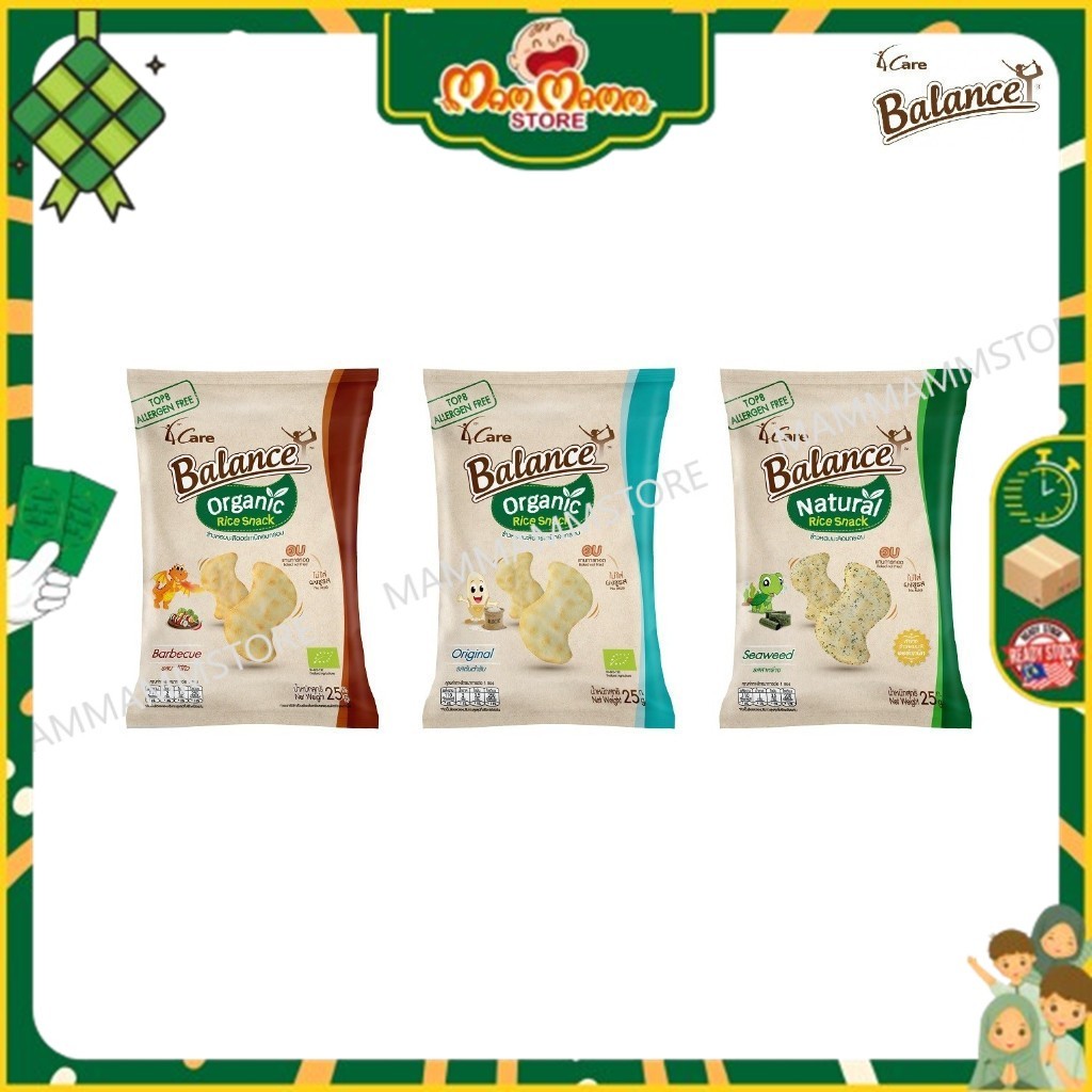 Balance Organic Rice Snacks 25g | Shopee Malaysia