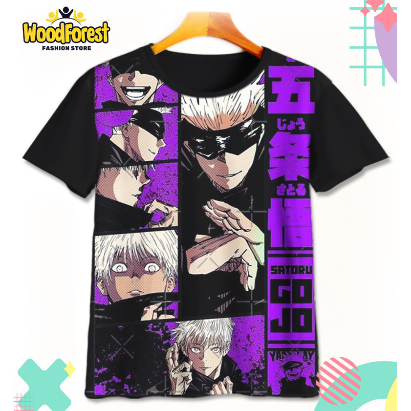 Jujutsu Kaisen Satoru Gojo Children's T-shirt v5 3D Printed Anime ...