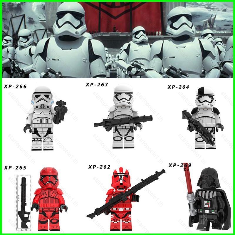 ST1 STAR WARS Lego Toys Minifigures Comic Building Blocks First Order ...