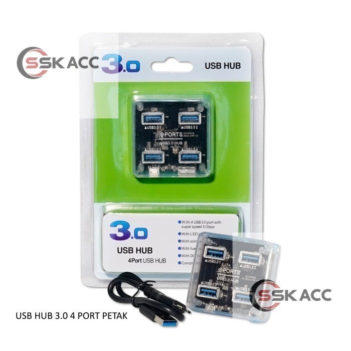 Usb Hub 3.0 PETAK SSKACC-KOMPUT | Shopee Malaysia