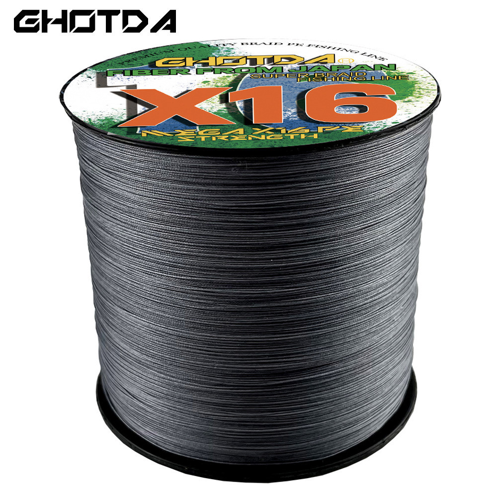 2024 New GHOTDA Fishing Line X16 Braided Wires 100m-300m PE Strands for ...