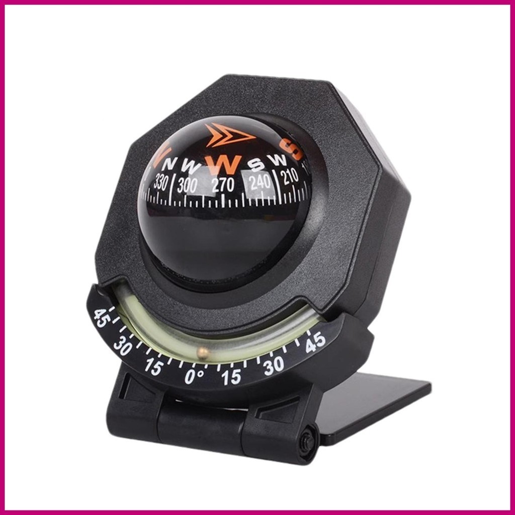 Marine Compass for Boats Foldable Ball Shape Car Compass 180 Degree ...