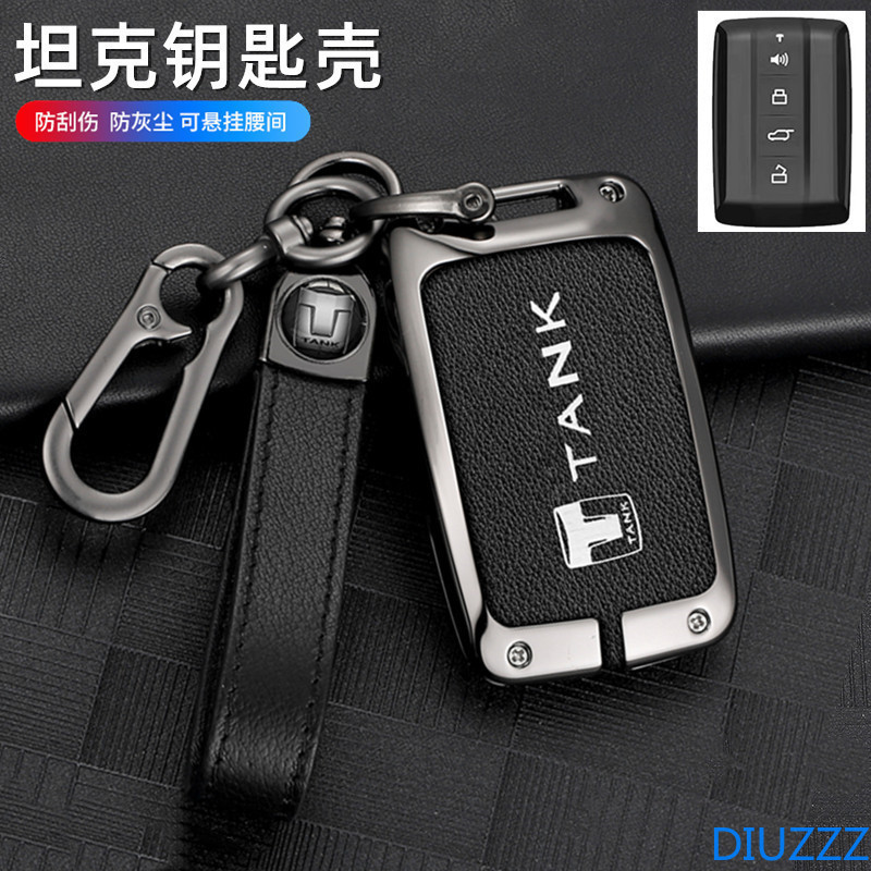 Car Styling Auto Zinc Alloy Key Covers Case for Great Wall GWM WEY TANK ...