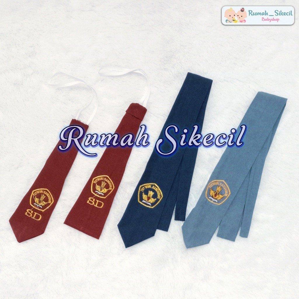 School Tie SD SMP SMA SMK Putra Putri School Uniform | Shopee Malaysia