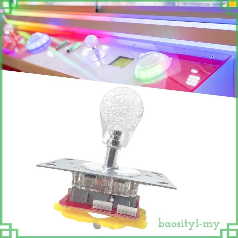 [BaositybfMY] Joystick Part Joystick Grip Switchable LED Arcade ...