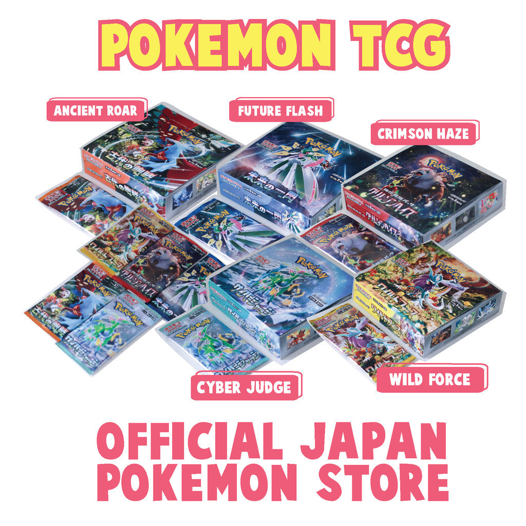 Official POKEMON TRADING CARD GAME TCG ANCIENT ROAR FUTURE FLASH ...