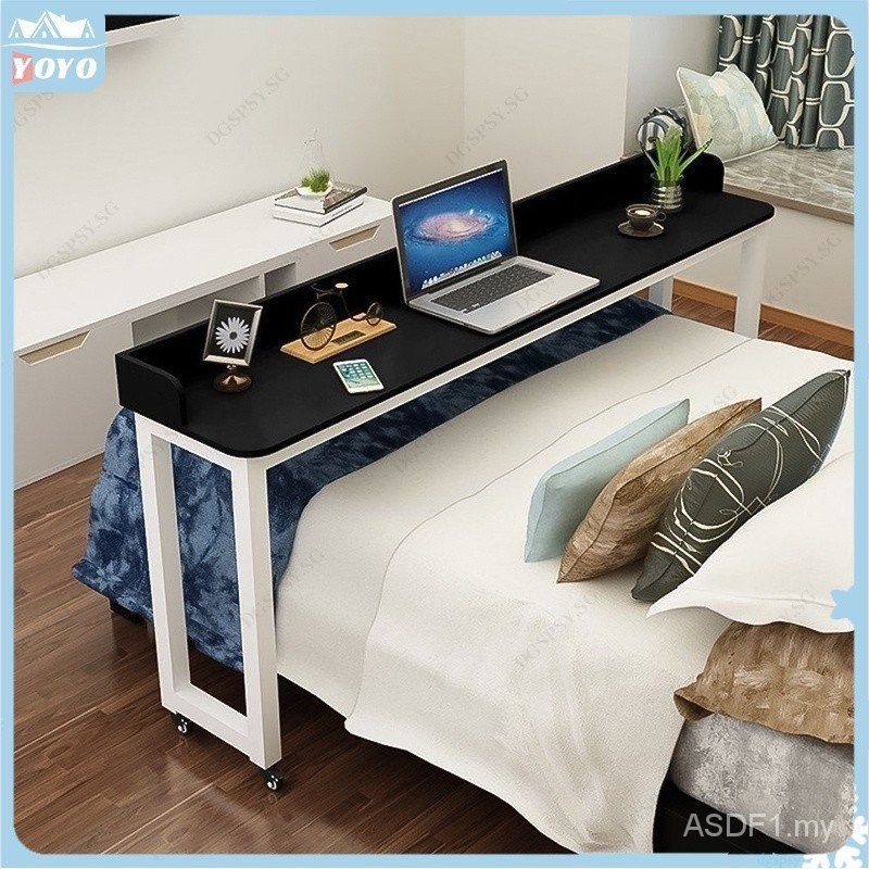 Home bed desk movable queen-size cross bed table lazy bedside table ...