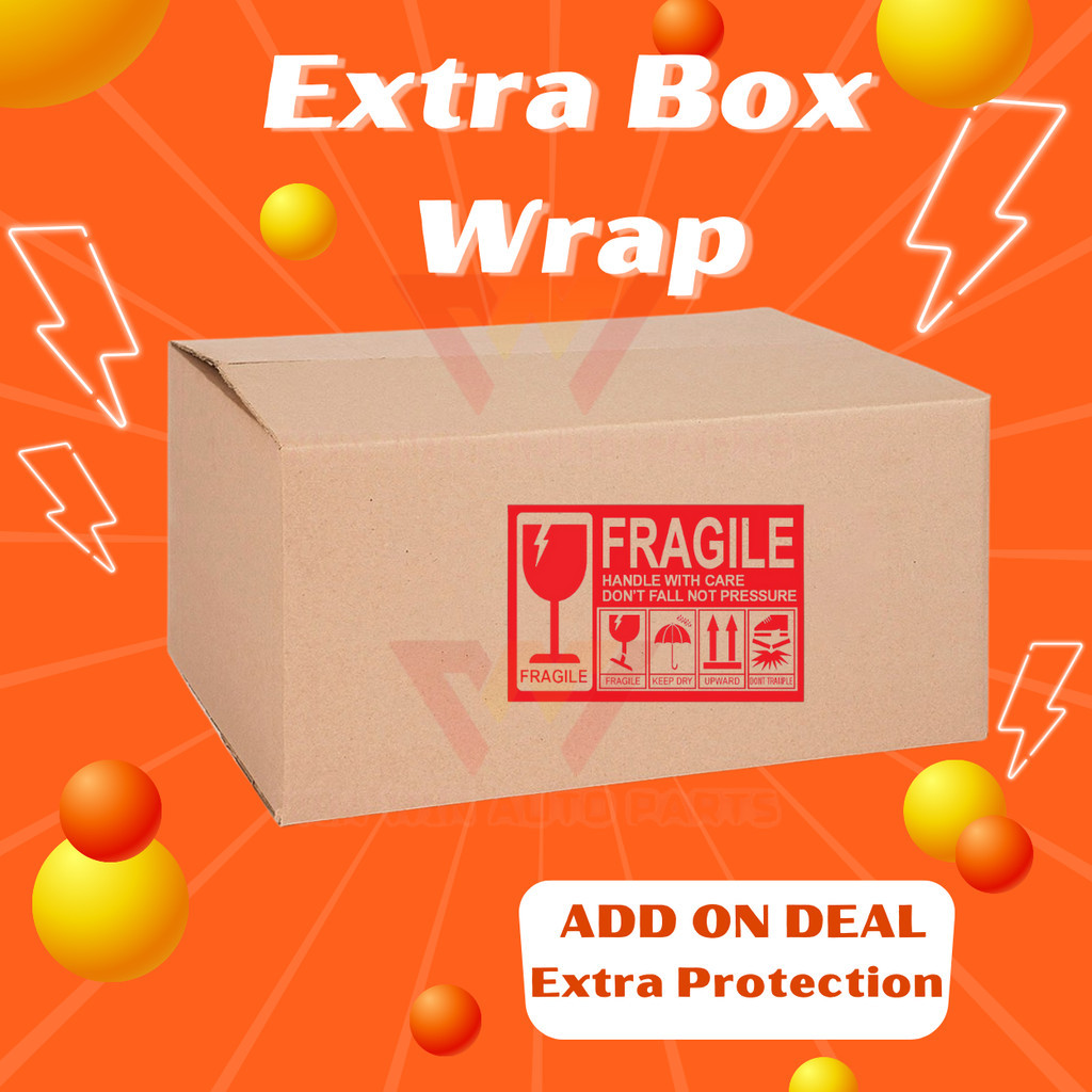 (ADD ON SERVICE) Extra Box Wraps Packaging For Extra Protection The ...