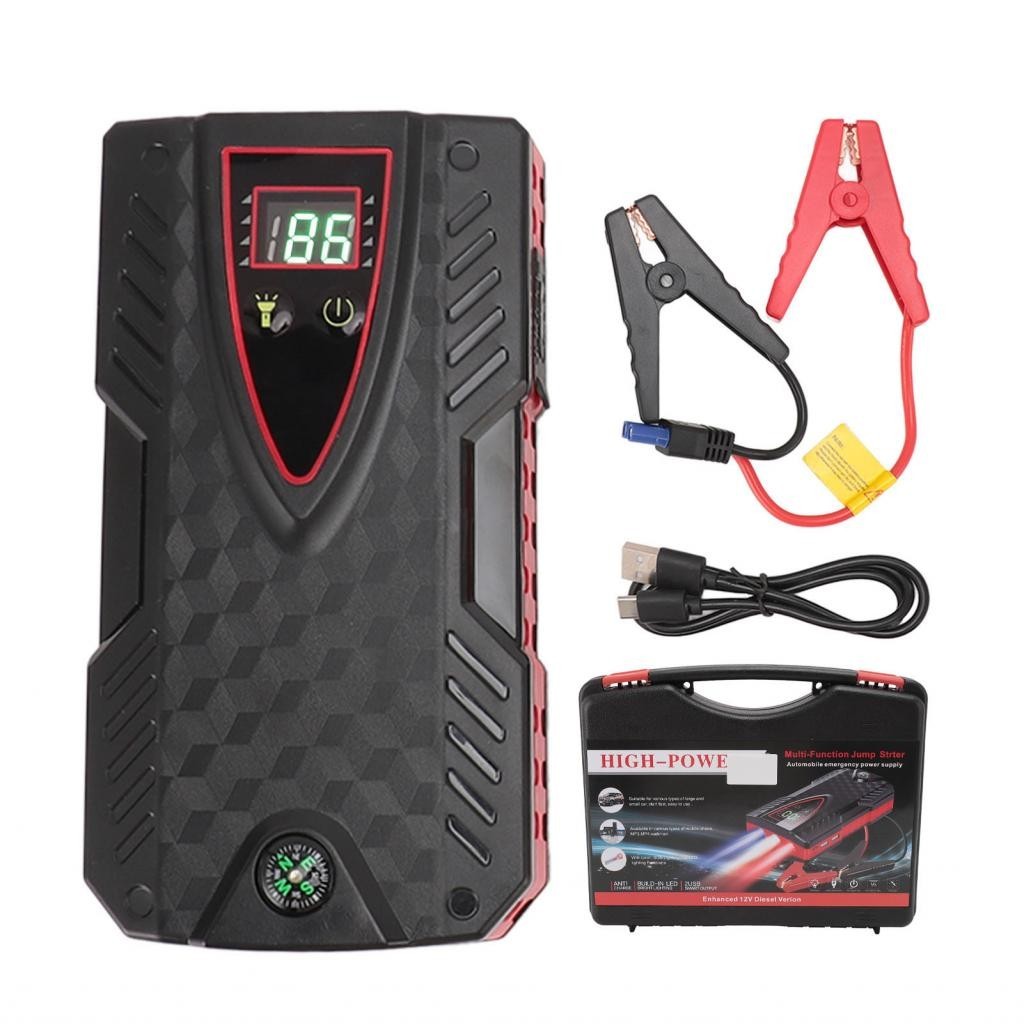 Cancanshop Portable Emergency Jump Box Car Battery Starter 1000A Peak ...