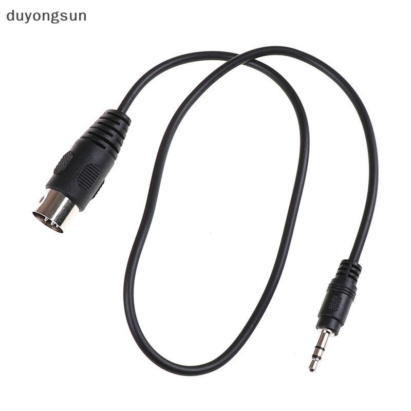 (duyongsun) 1x DIN 5 Pin Din MIDI Male Plug To 3.5mm Male Stereo Jack ...