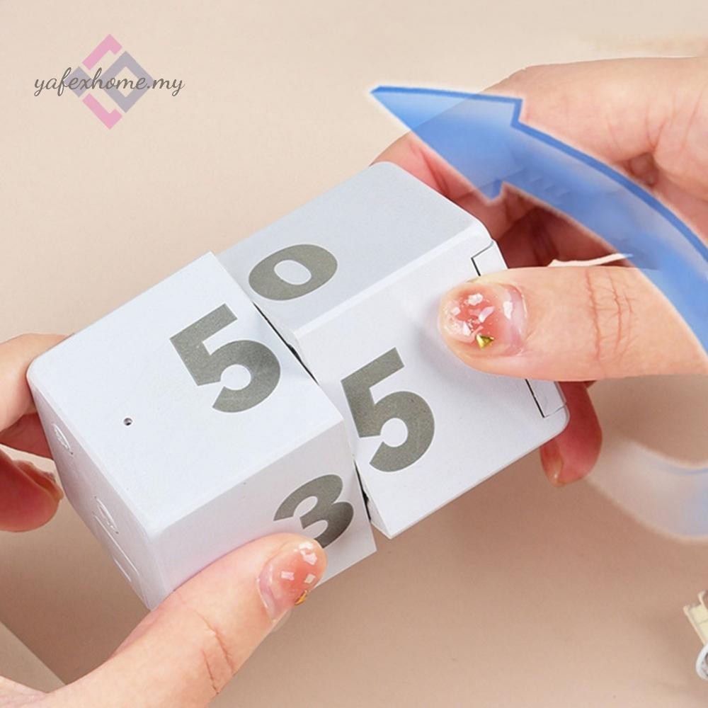 Cube Timer Time Management Tool Flip Sensor Timer Indoor Outdoor ...