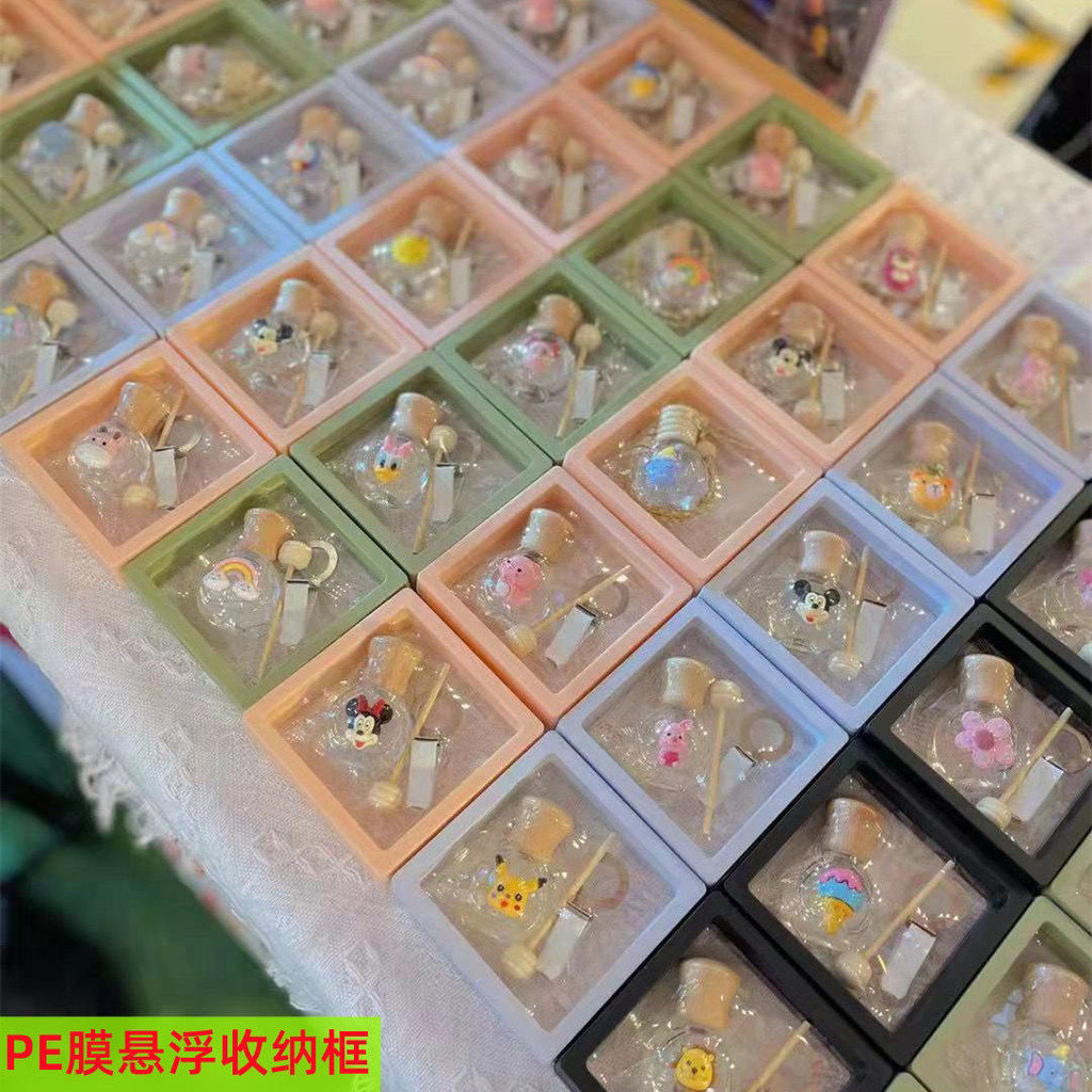 Ready Stock Wenwan PE Film Suspension Box Ear Stud Storage Box Small ...