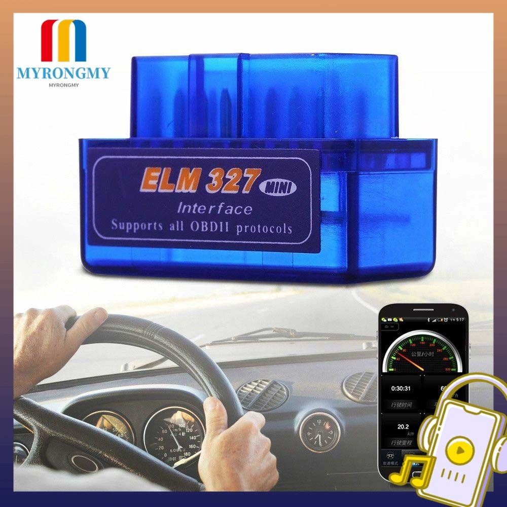 MYRONGMY Car Diagnostic Tool Android Fault Detector Bluetooth V1.5 Code ...