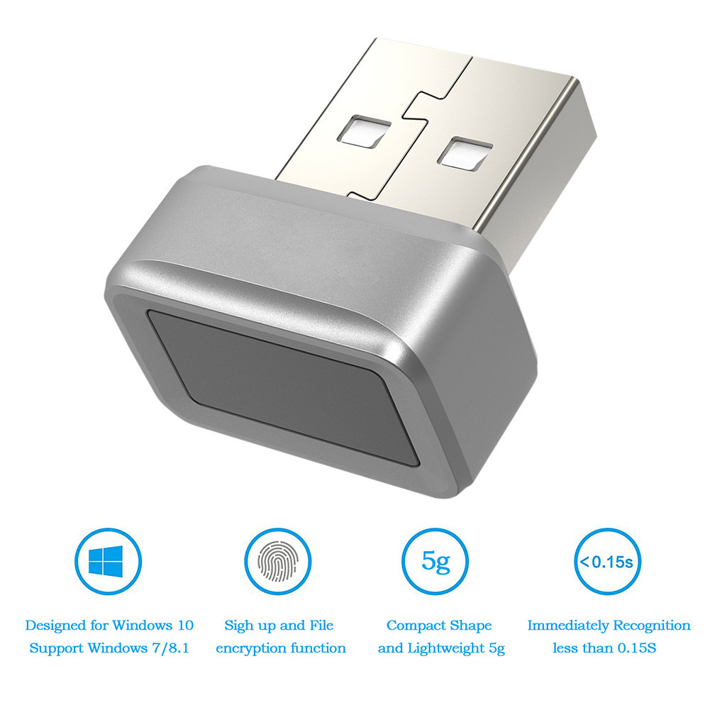 keepdreaming Windows Hello FIDO U2F Portable Security Key Biometric ...