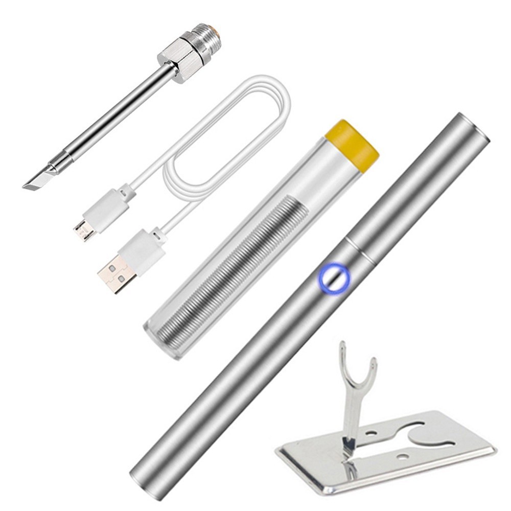 Portable USB Soldering Iron Wireless 1100mAh Rechargeable Battery ...