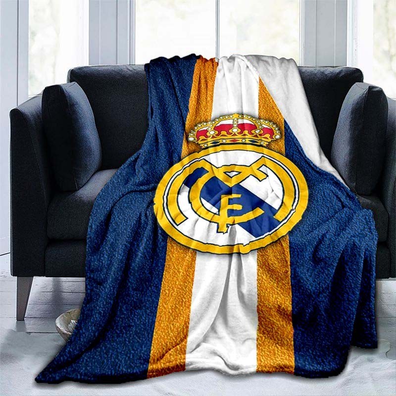 Real Madrid Football Club blanket office sofa cover soft air ...
